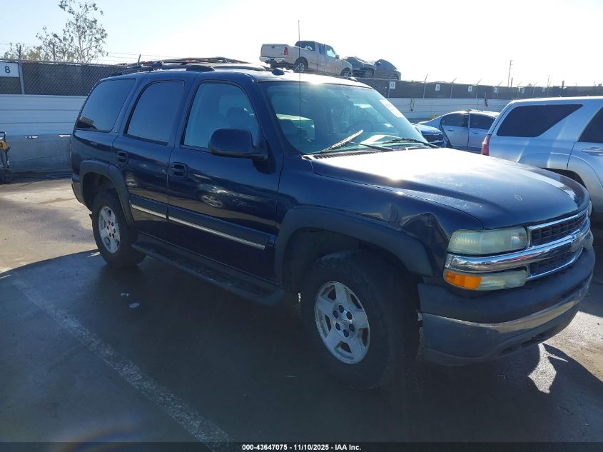 Buy Chevrolet Tahoe 2004 1GNEK13T34R299553 from USA Auctions