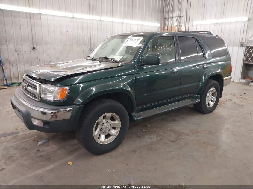 Buy Toyota 4runner 2000 JT3HN86R7Y0265166 from USA Auctions