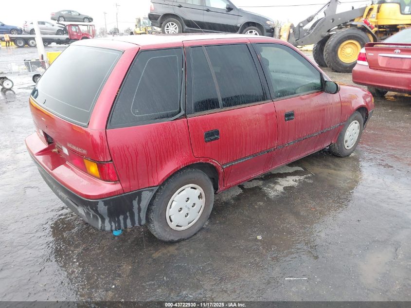 1991 GEO METRO | HATCHBACK