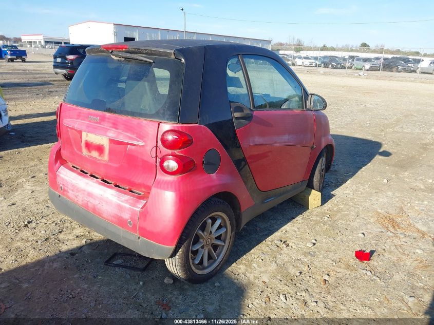 2009 SMART FORTWO | COUPE