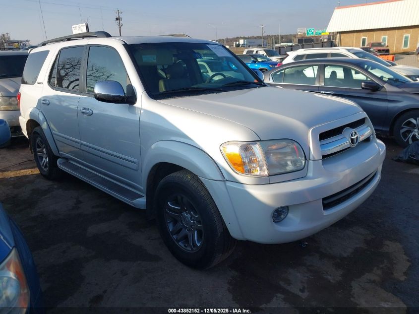 Buy Toyota Sequoia 2007 5TDZT38A07S291216 from USA Auctions