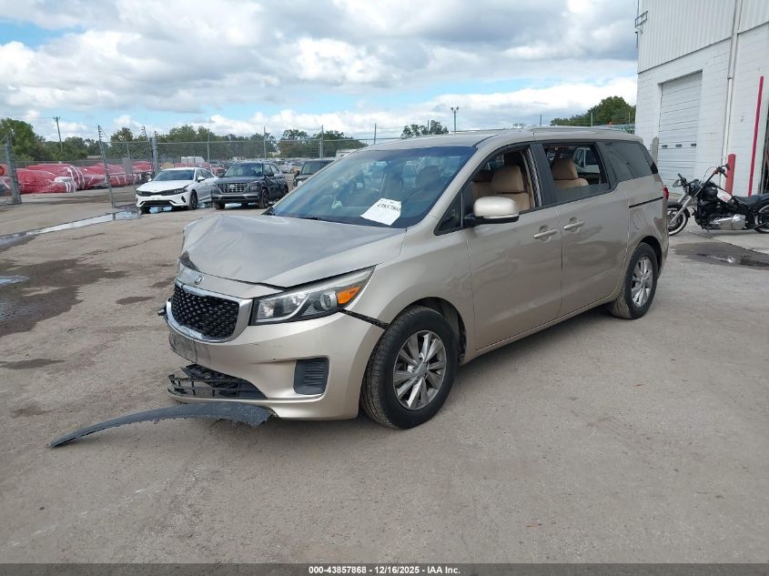 Buy Kia Sedona 2016 KNDMB5C17G6172546 from USA Auctions