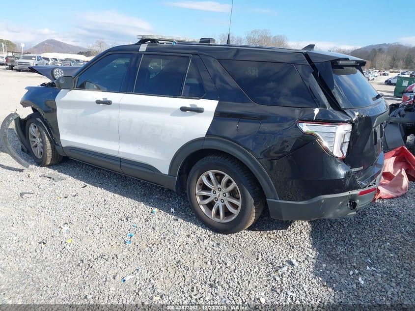 2021 Ford Police Interceptor Utility 1FM5K8AC9MNA09842 from the USA