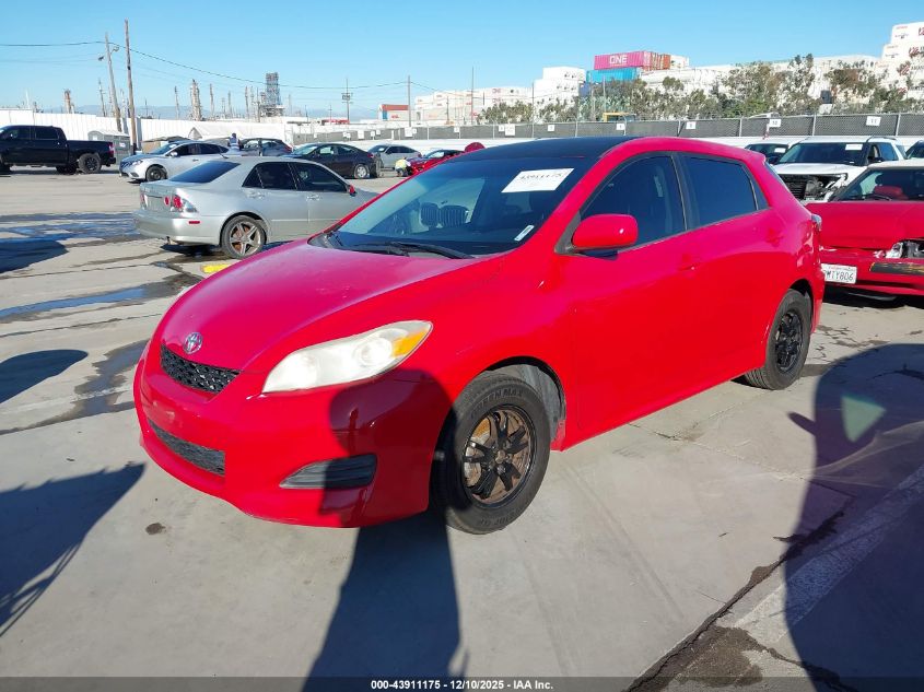 Buy Toyota Matrix 2009 2T1KU40E59C058785 from USA Auctions