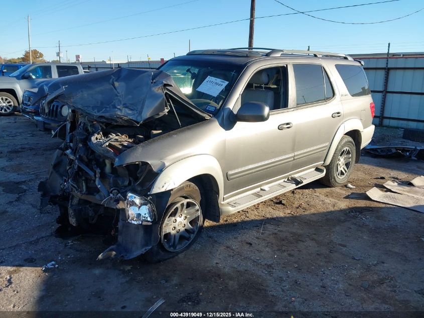 Buy Toyota Sequoia 2003 5TDZT34A03S196638 from USA Auctions