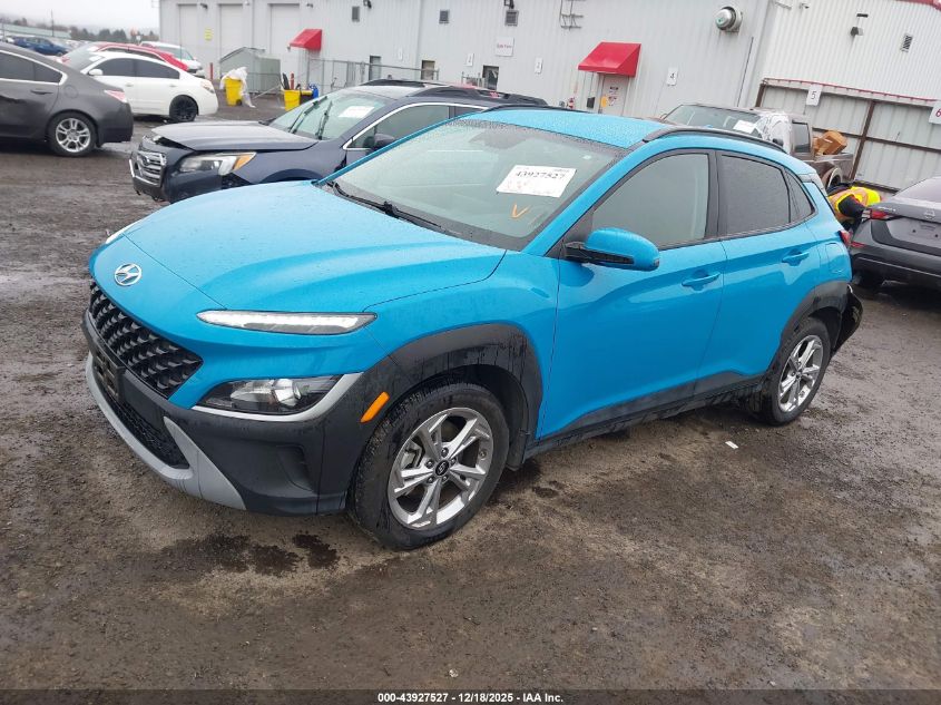 Buy Hyundai Kona 2022 KM8K6CAB2NU875939 from USA Auctions