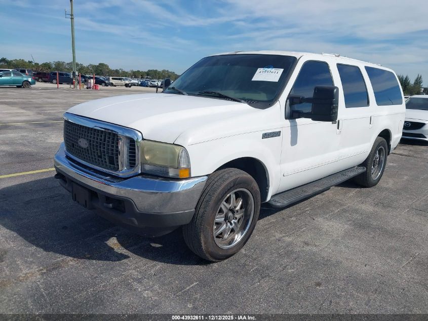 Buy Ford Excursion 2000 1FMNU40L2YEA90693 from USA Auctions