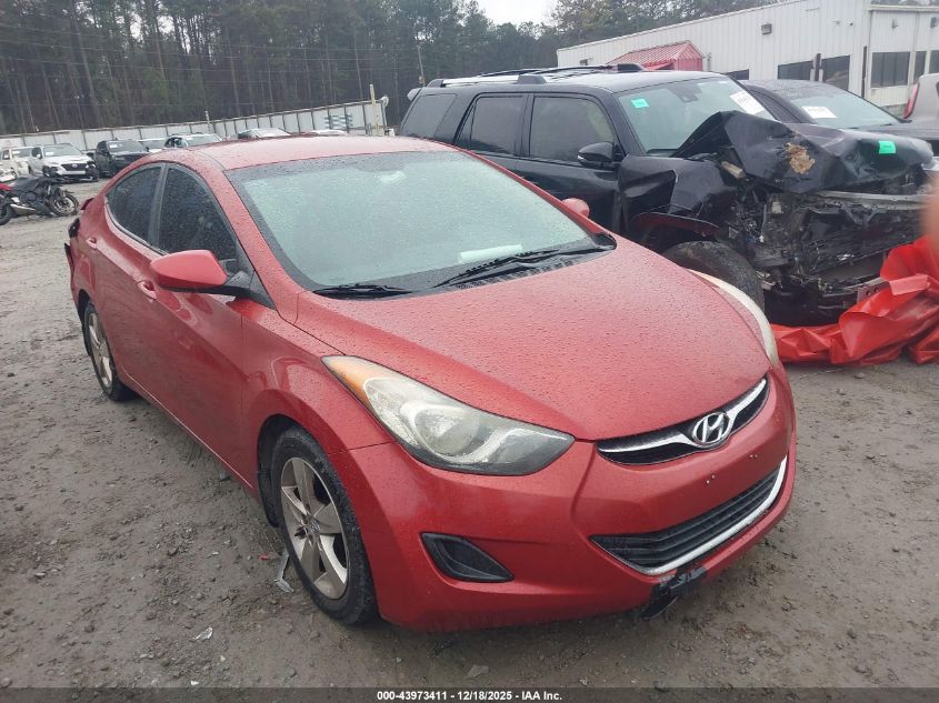 Buy Hyundai Elantra 2011 KMHDH4AE3BU161168 from USA Auctions