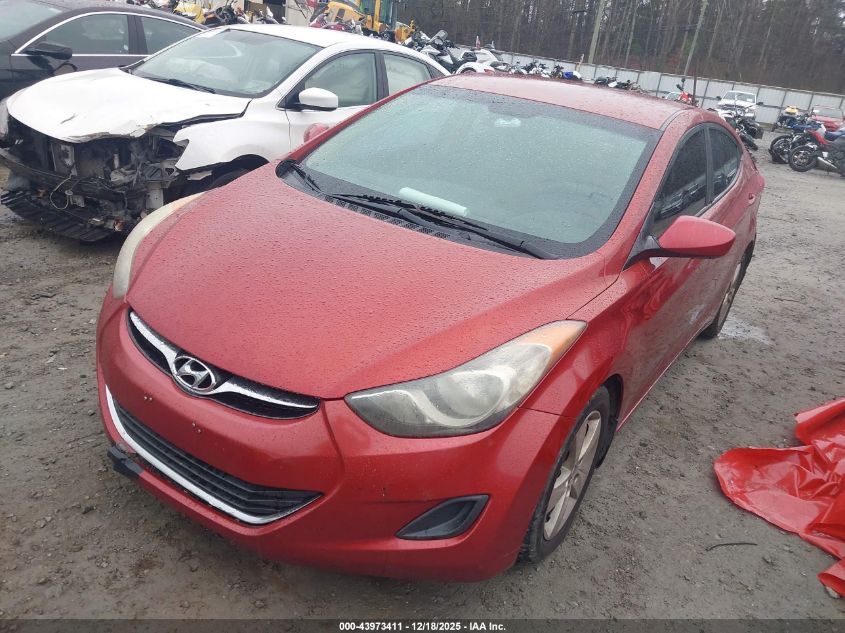 Buy Hyundai Elantra 2011 KMHDH4AE3BU161168 from USA Auctions