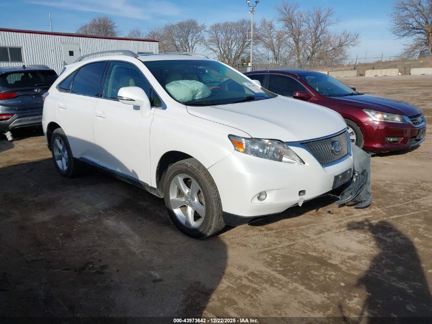 Buy Lexus Rx 350 2010 2T2BK1BA2AC070942 from USA Auctions