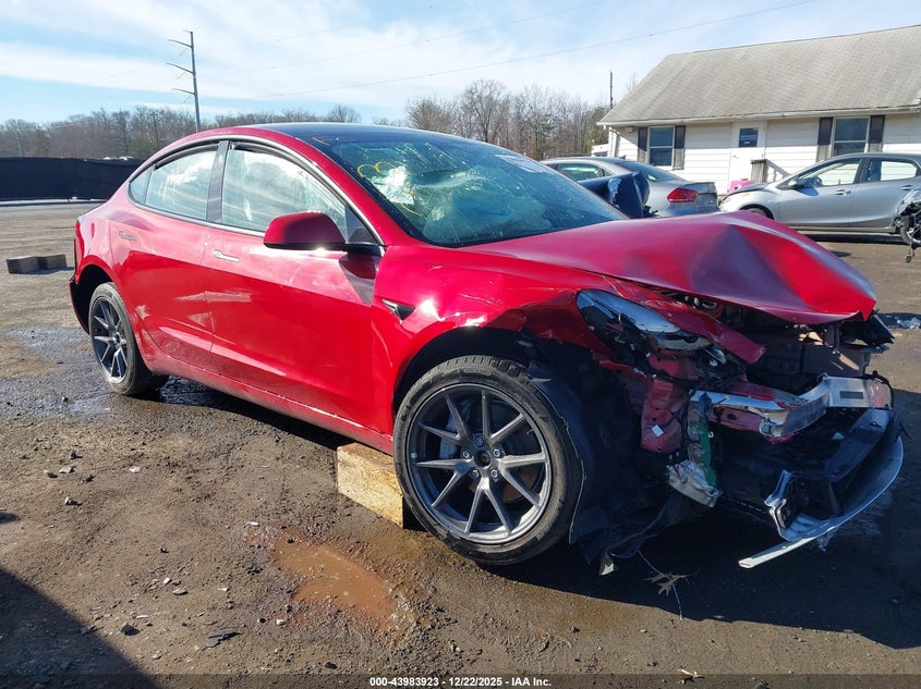 Buy Tesla Model 3 2022 5YJ3E1EB5NF175500 from USA Auctions