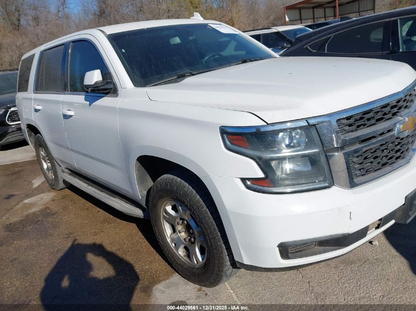 2016 CHEVROLET TAHOE | COMMERCIAL FLEET