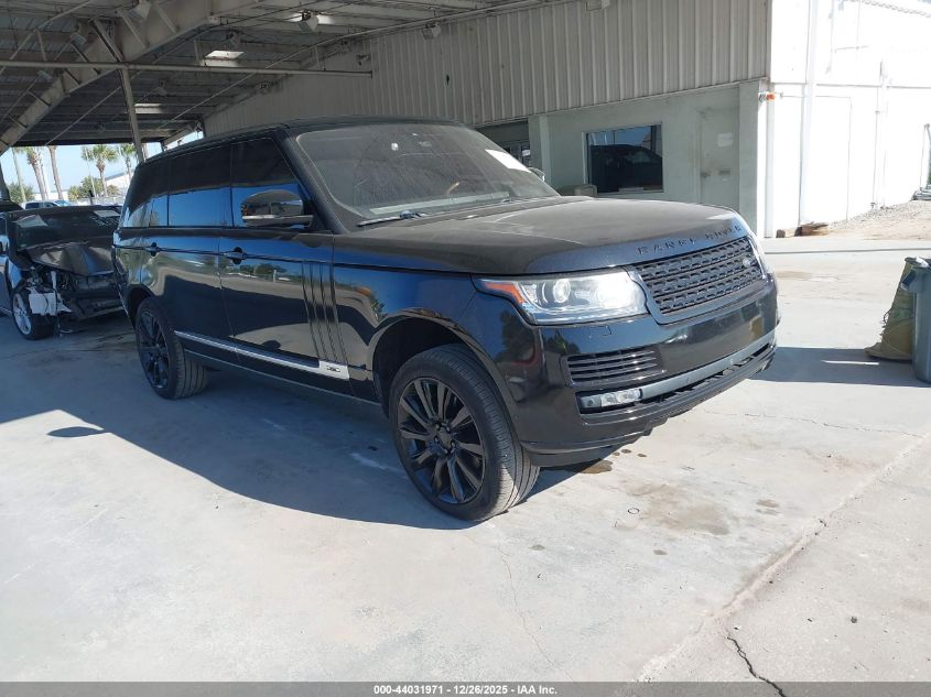Buy Land Rover Range Rover 2016 SALGS3EF4GA250247 from USA Auctions