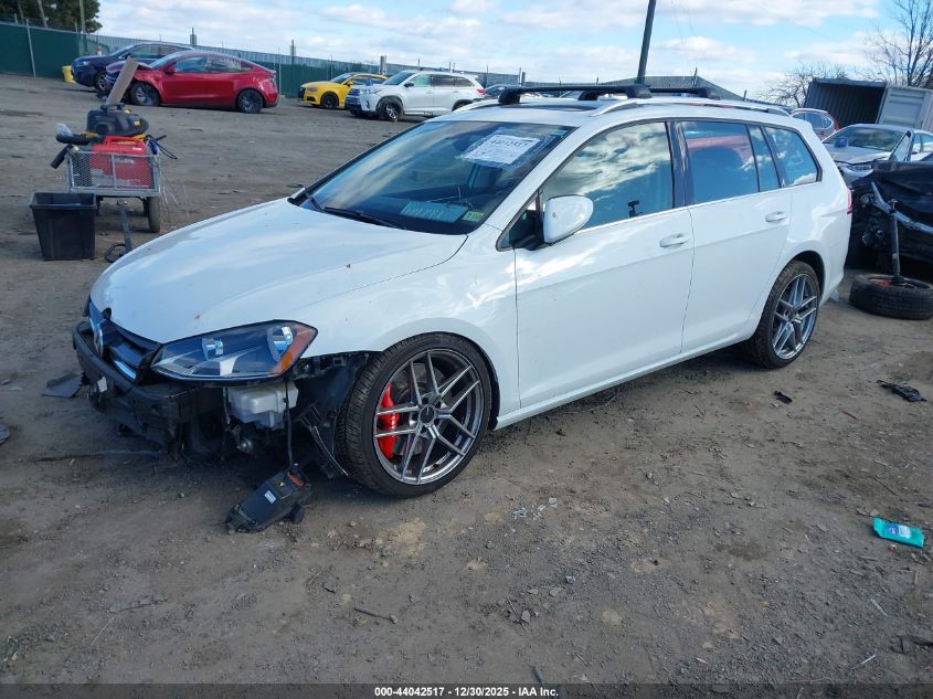 Buy Volkswagen Golf Sportwagen 2017 3VWC17AU6HM502098 from USA Auctions