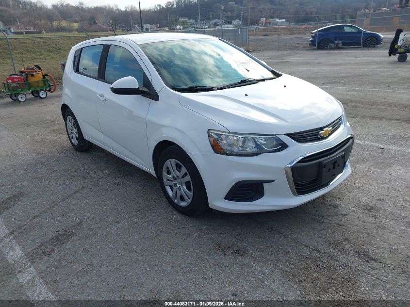 Buy Chevrolet Sonic 2017 1G1JG6SH2H4168645 from USA Auctions