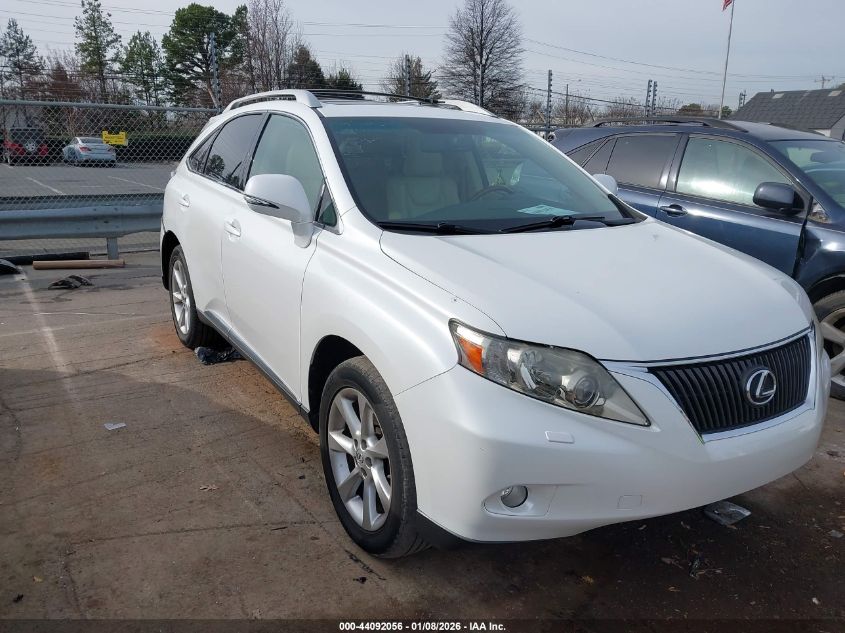 Buy Lexus Rx 350 2010 JTJZK1BA3A2401039 from USA Auctions