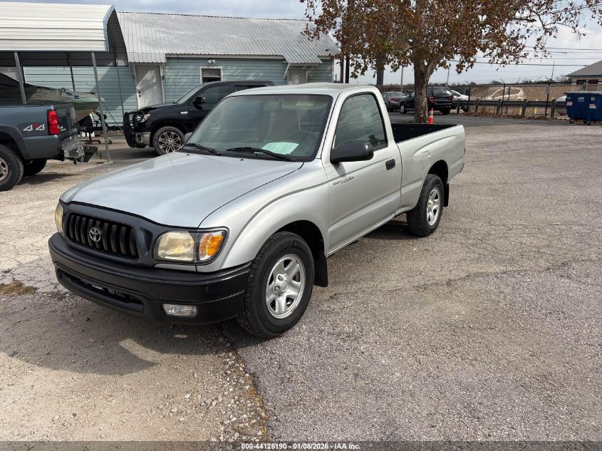 Buy Toyota Tacoma 2004 5TENL42N14Z387242 from USA Auctions