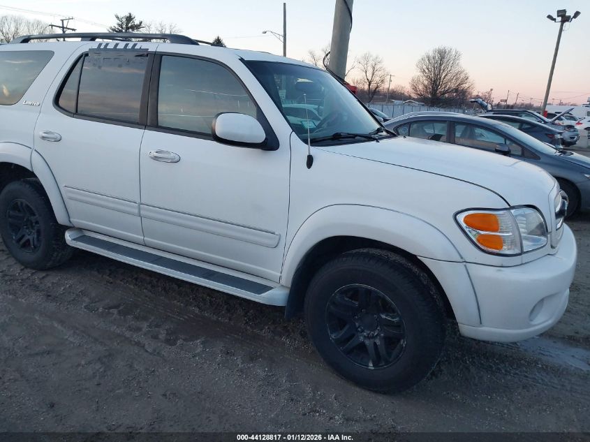 Buy Toyota Sequoia 2003 5TDBT48A43S200580 from USA Auctions