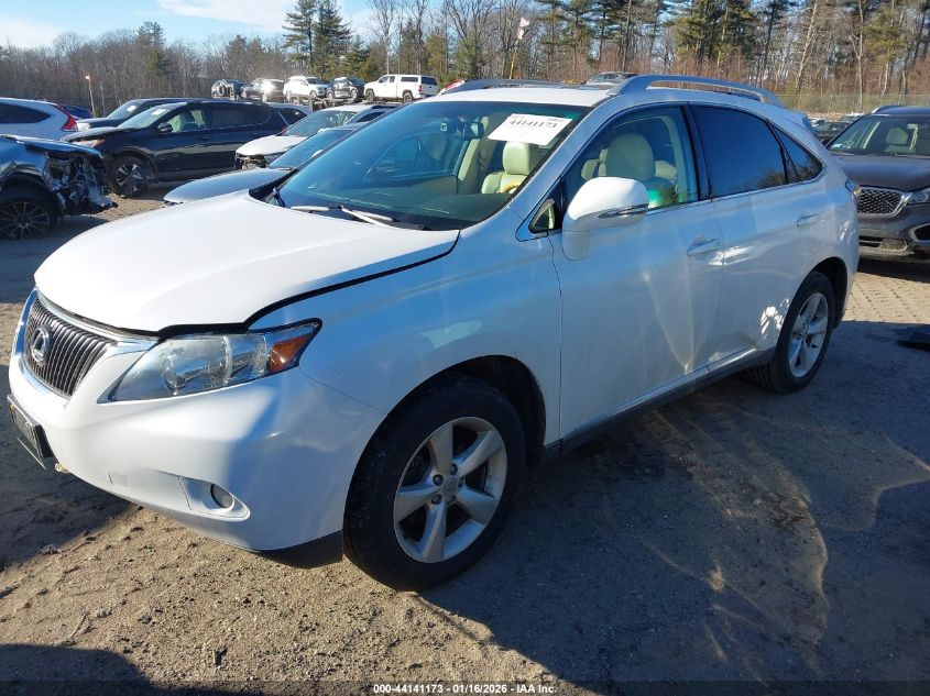 Buy Lexus Rx 350 2010 2T2BK1BA0AC065755 from USA Auctions