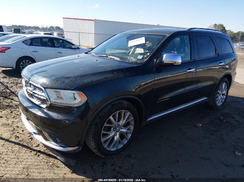 Buy Dodge Durango 2015 1C4RDHEGXFC873522 from USA Auctions