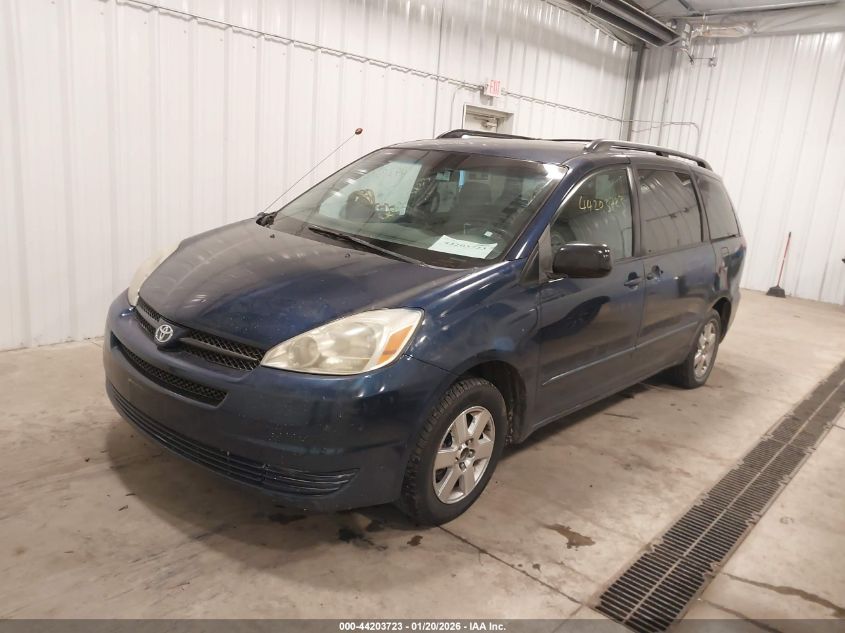 Buy Toyota Sienna 2005 5TDZA23C45S383497 from USA Auctions