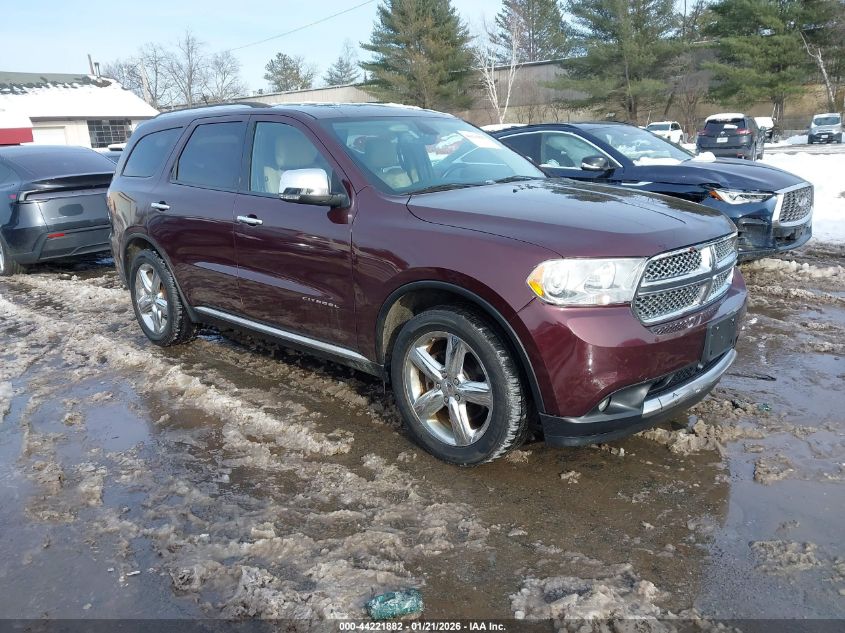 Buy Dodge Durango 2012 1C4SDJET0CC331072 from USA Auctions