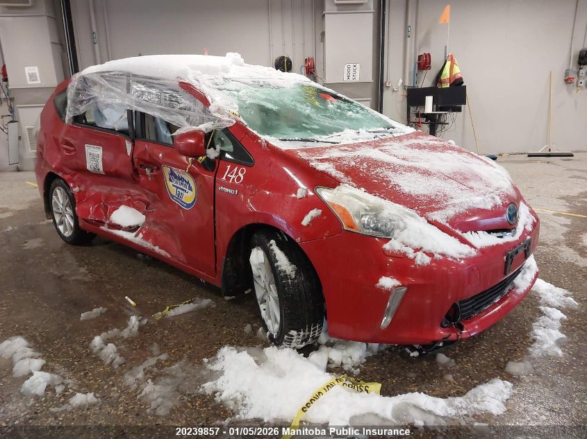 2012 TOYOTA PRIUS V (+) WAGON | JTDZN3EU8C3019503