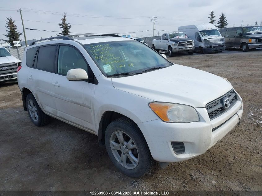 2012 TOYOTA RAV 4 RAV4 | 2T3BF4DV7CW268984