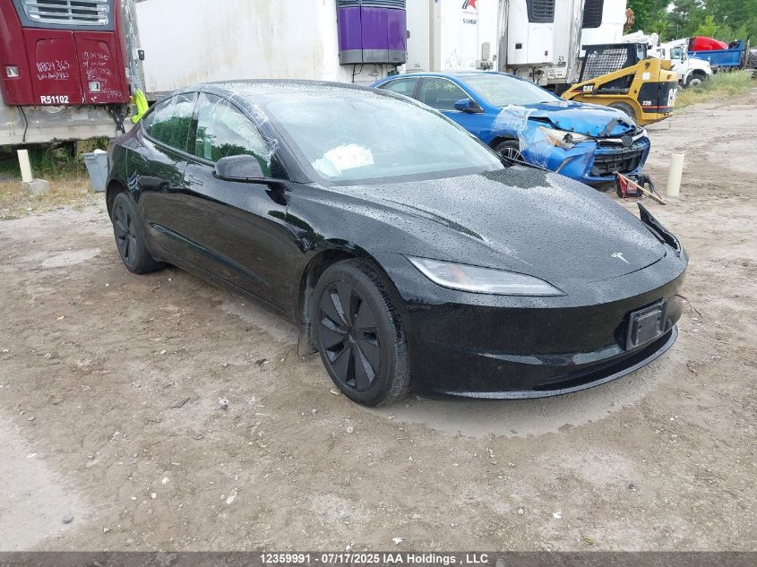 2025 Tesla Model 3 5YJ3E1EB0SF923033 from the USA