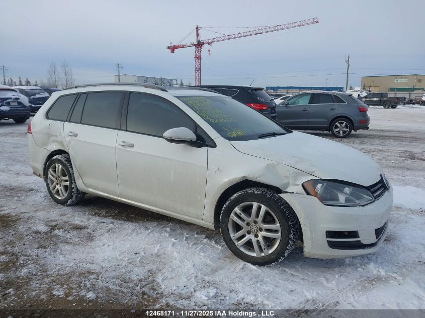 2017 VOLKSWAGEN GOLF SPORTSVAN WAGON | 3VWC17AUXHM510348